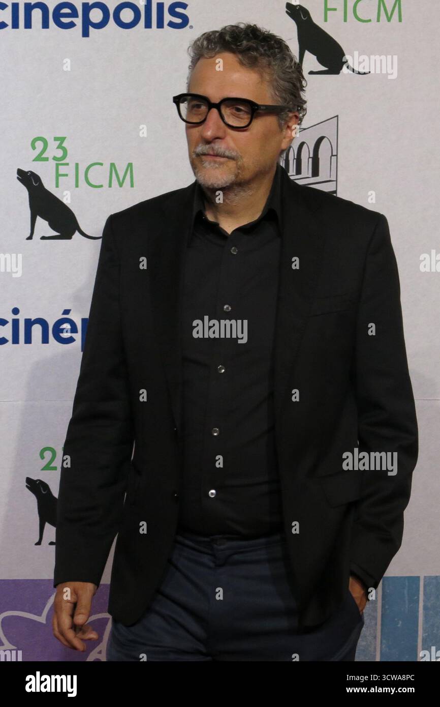 Brazilian filmmaker Kleber Mendonça Filho poses for a photo during the ...