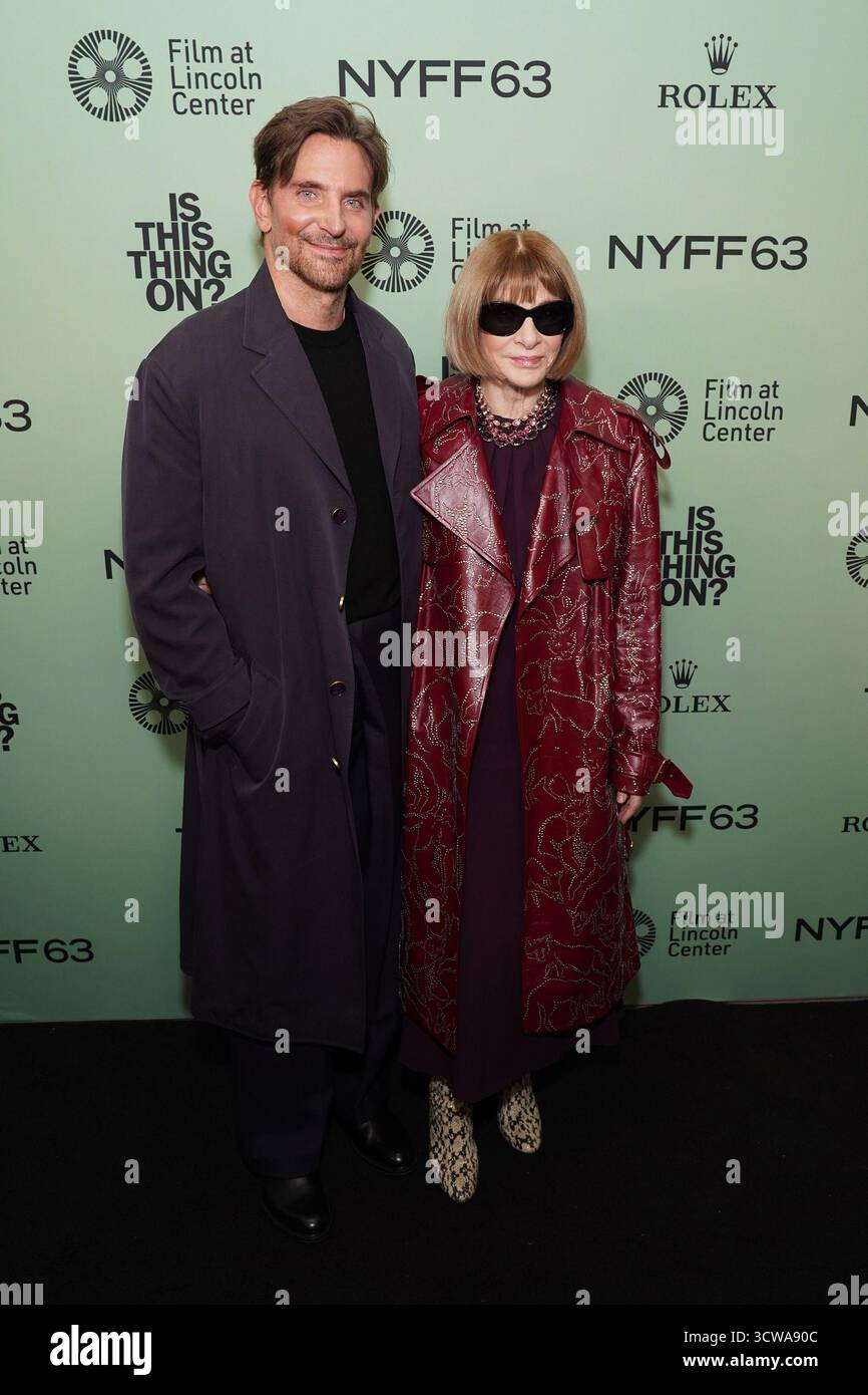 Ny. 10th Oct, 2025. Bradley Cooper, Anna Wintour at arrivals for IS ...
