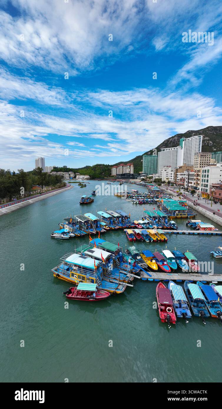 Guangdongs most beautiful fishing port hi-res stock photography and ...