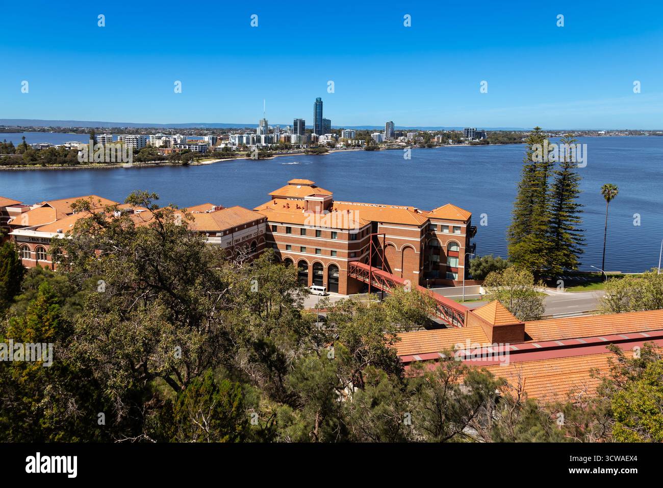Kings Park, Perth, Australia. 25th October, 2025. View of Perth CBD ...