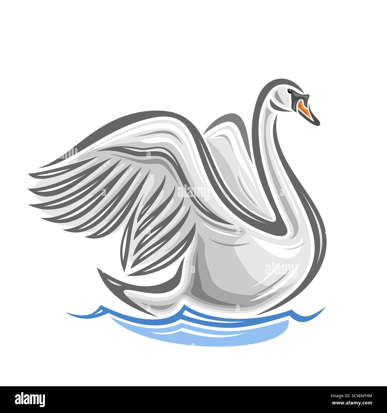 Olor wildlife Stock Vector Images - Alamy