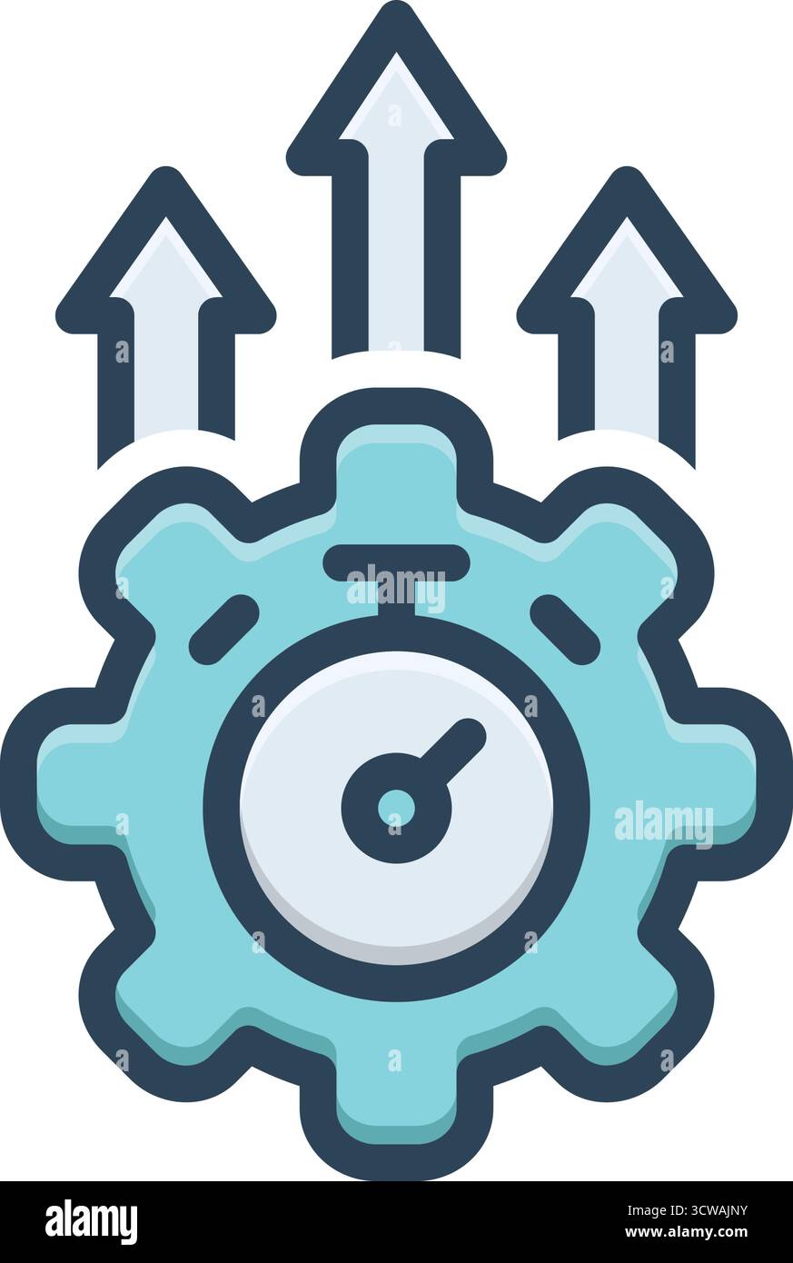 Icon productivity boost Stock Vector Images - Alamy