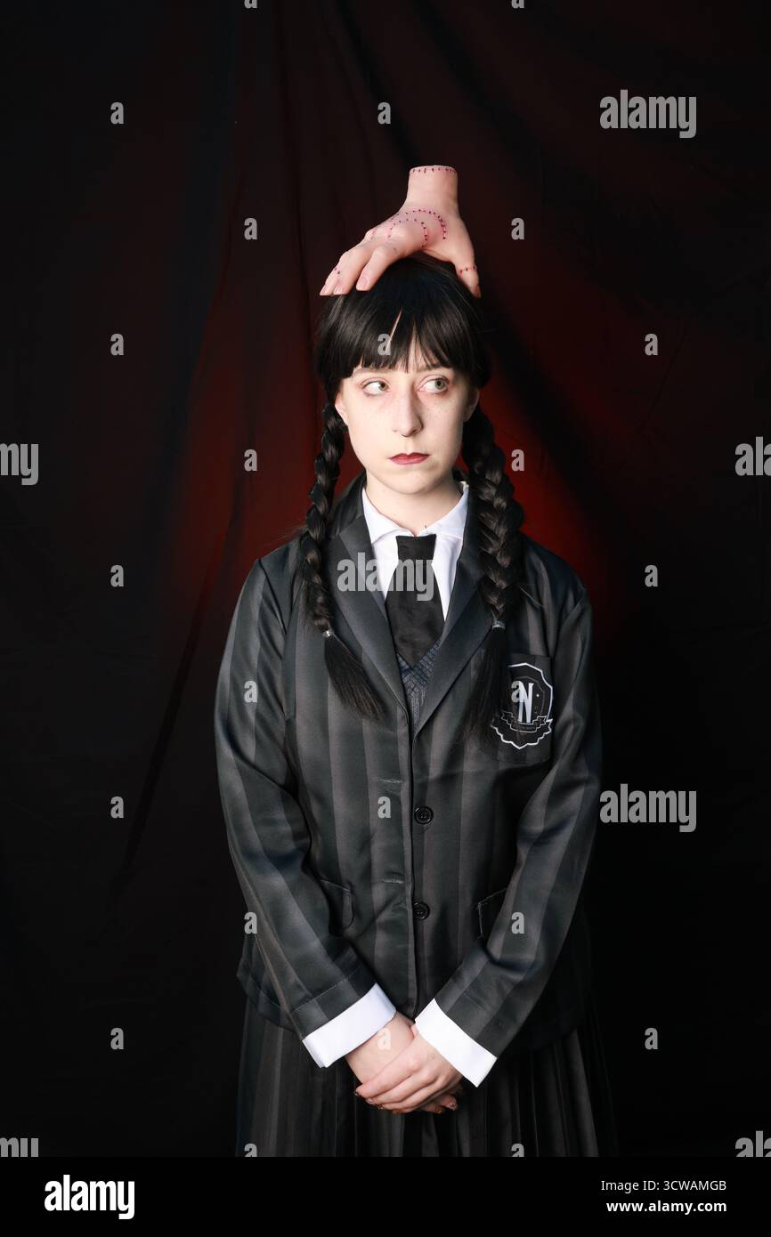 Uncle fester addams family hi-res stock photography and images - Alamy