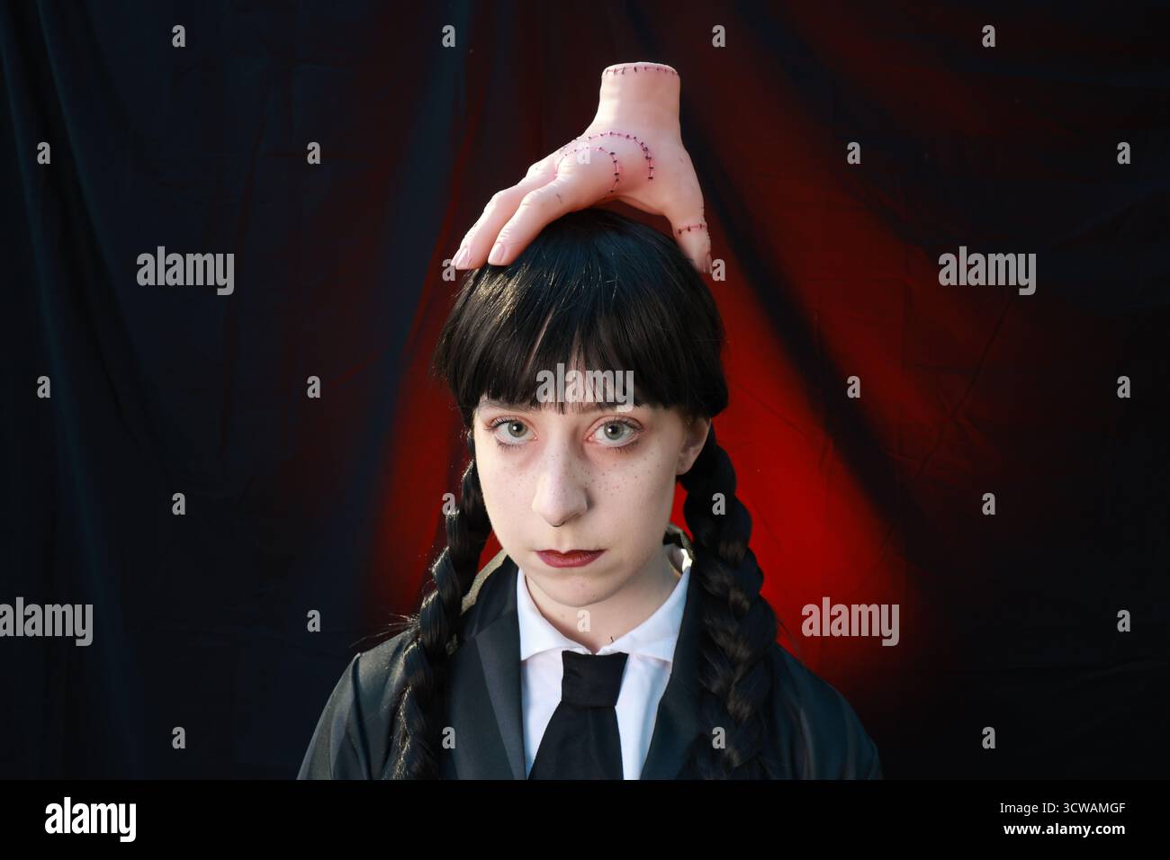 Uncle fester addams family hi-res stock photography and images - Alamy