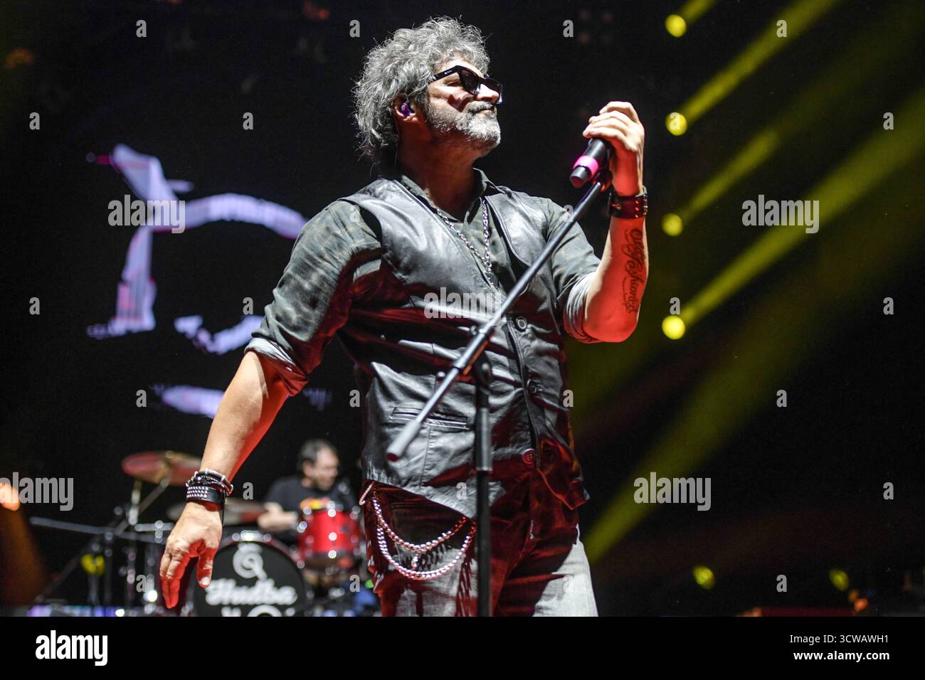 Buenos Aires (10th October 2025). Argentinian rock band Caballeros de ...