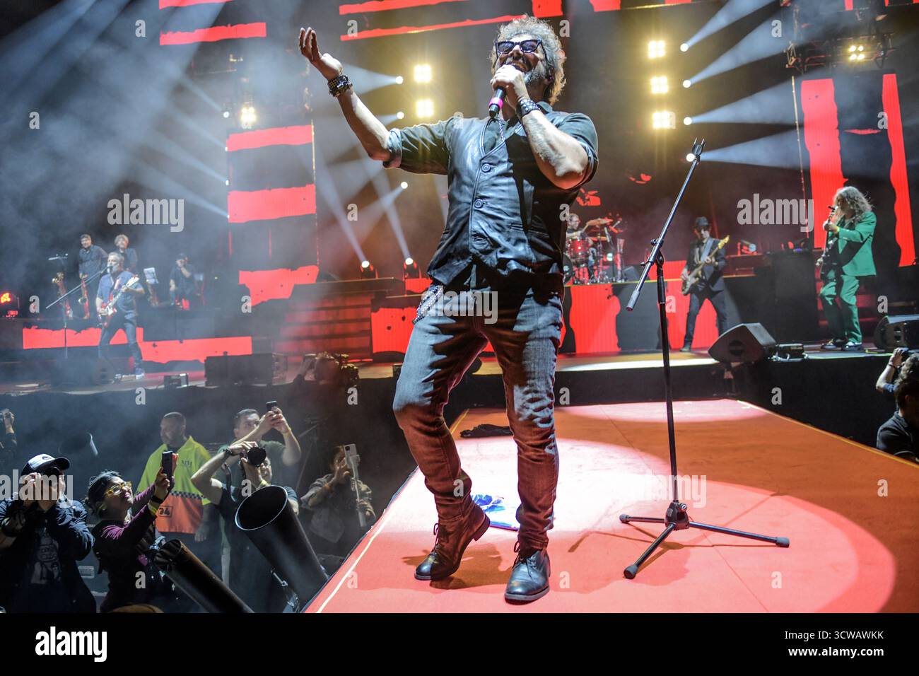 Buenos Aires (10th October 2025). Argentinian rock band Caballeros de ...