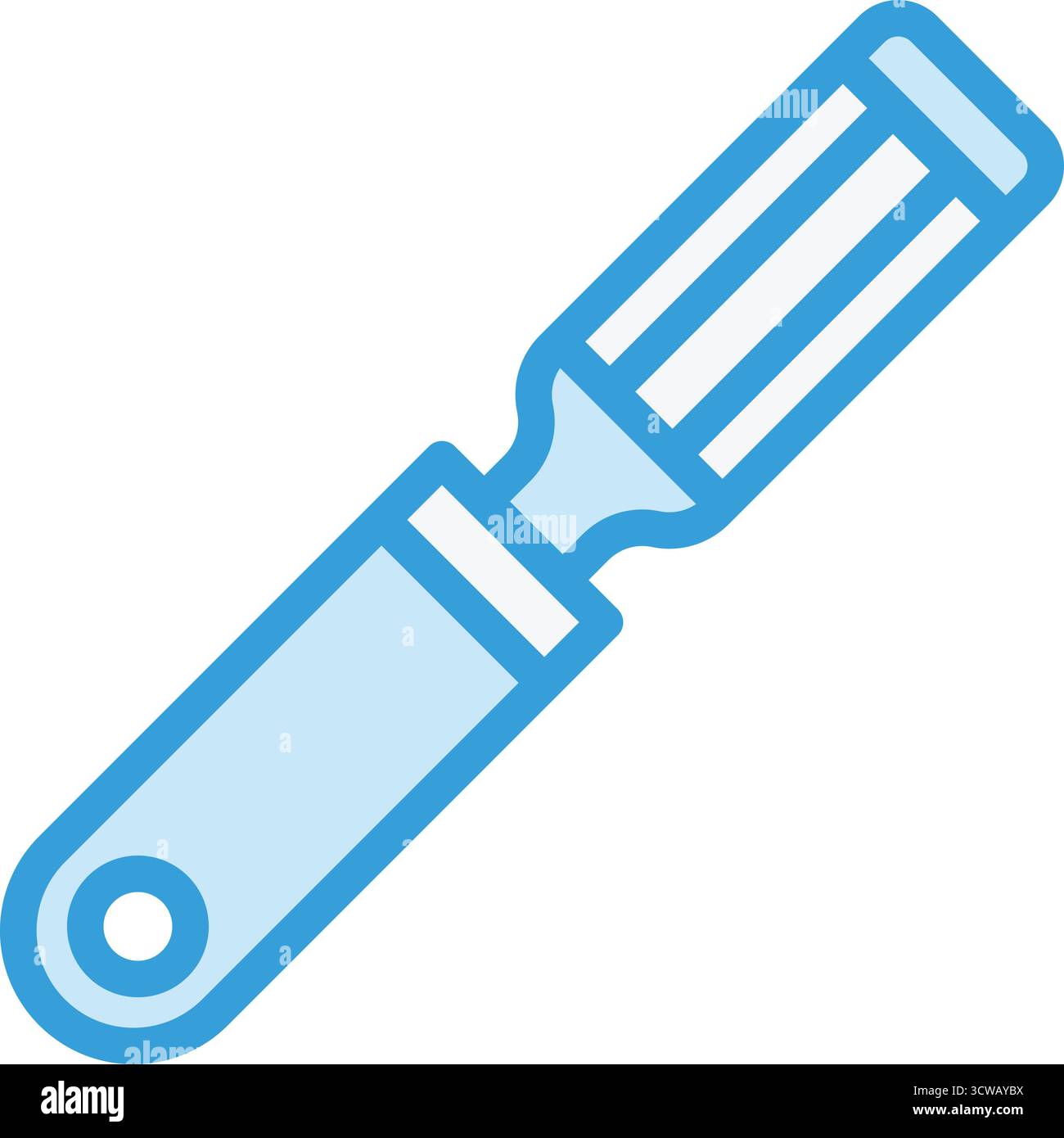 Chisel icon vector design Stock Vector Images - Alamy
