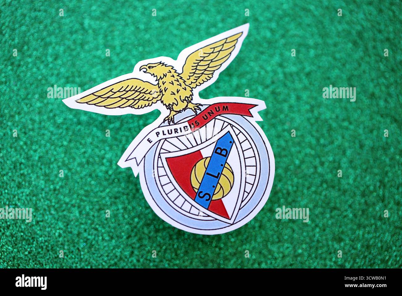 KYIV, UKRAINE - FEBRUARY 23, 2025 Sport Lisboa e Benfica football club ...