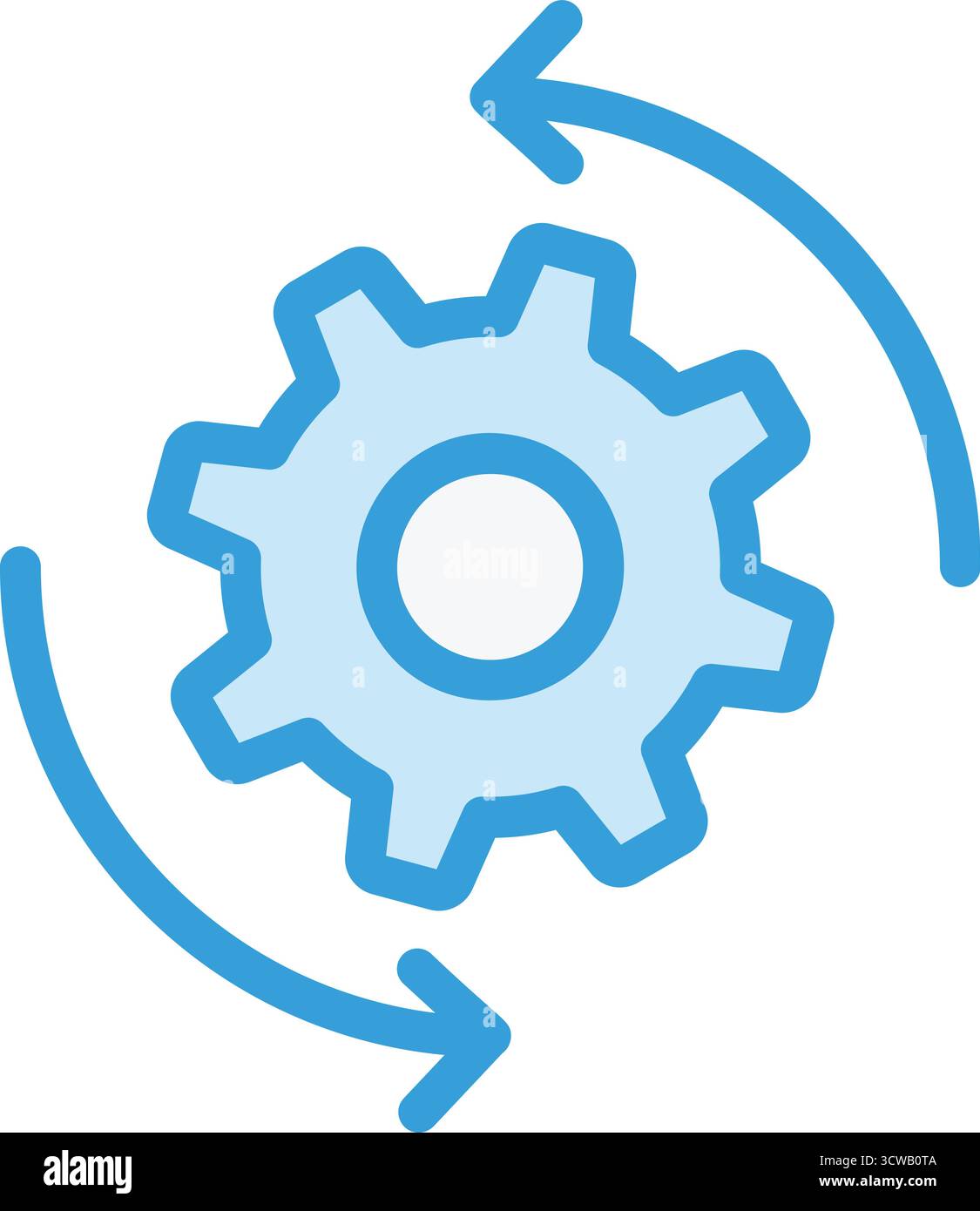 Agile outline icon thin Stock Vector Images - Alamy