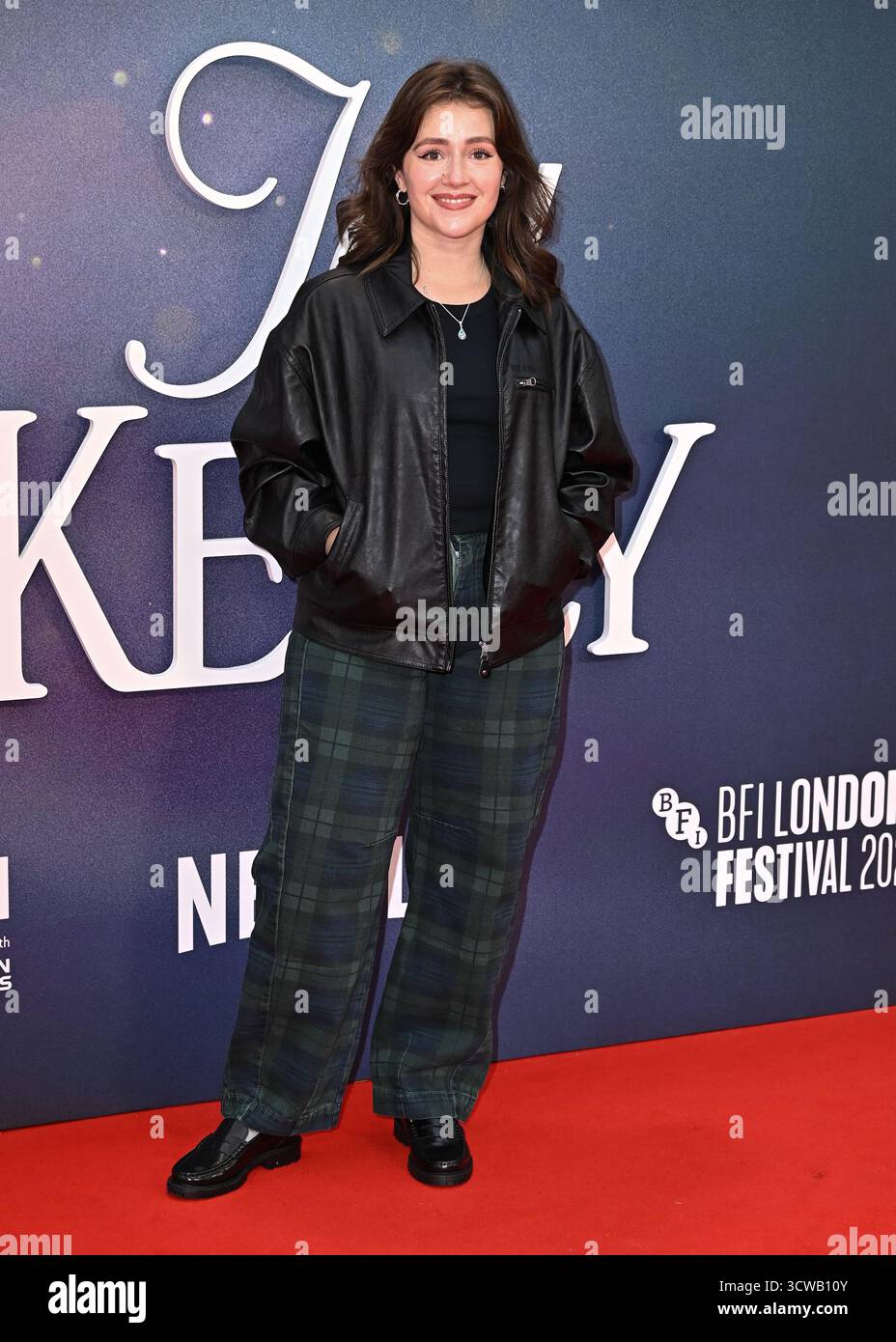 Carly Sophia Davies attends ‘Jay Kelly’ UK Premiere during the BFI ...