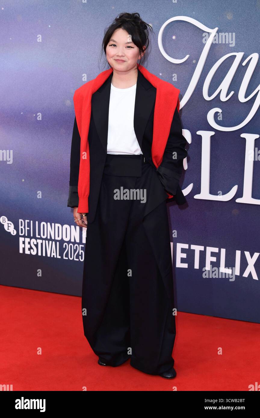 Thaddea Graham bei der Premiere des Kinofilms Jay Kelly auf dem 69. BFI ...