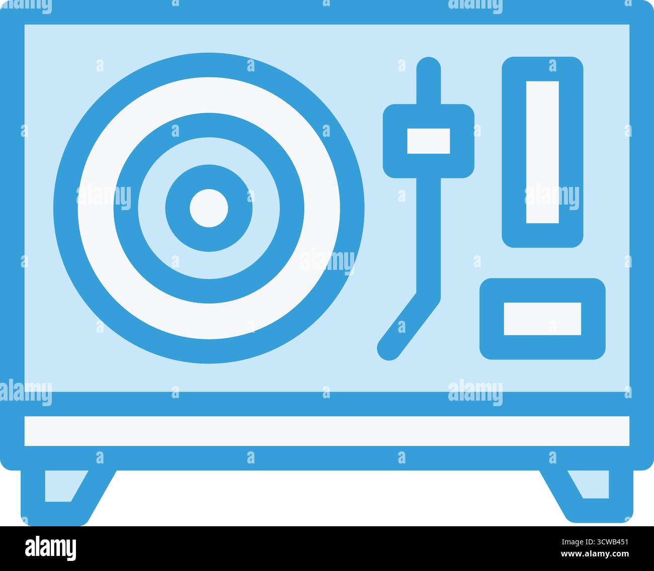 Vinyl icon vector hi-res stock photography and images - Alamy