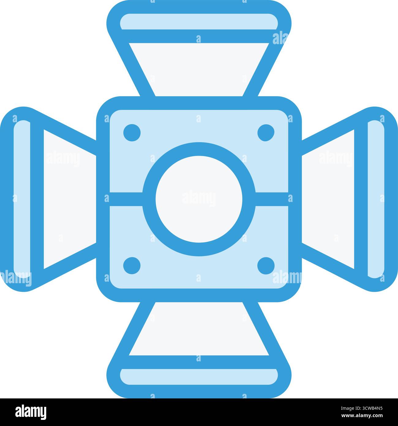 Lightning vector icon thin Stock Vector Images - Alamy