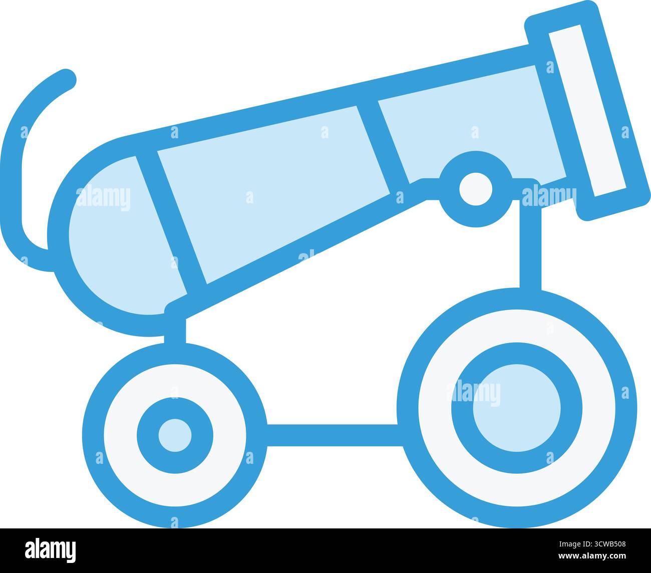 Colorful cannon Cut Out Stock Images & Pictures - Alamy