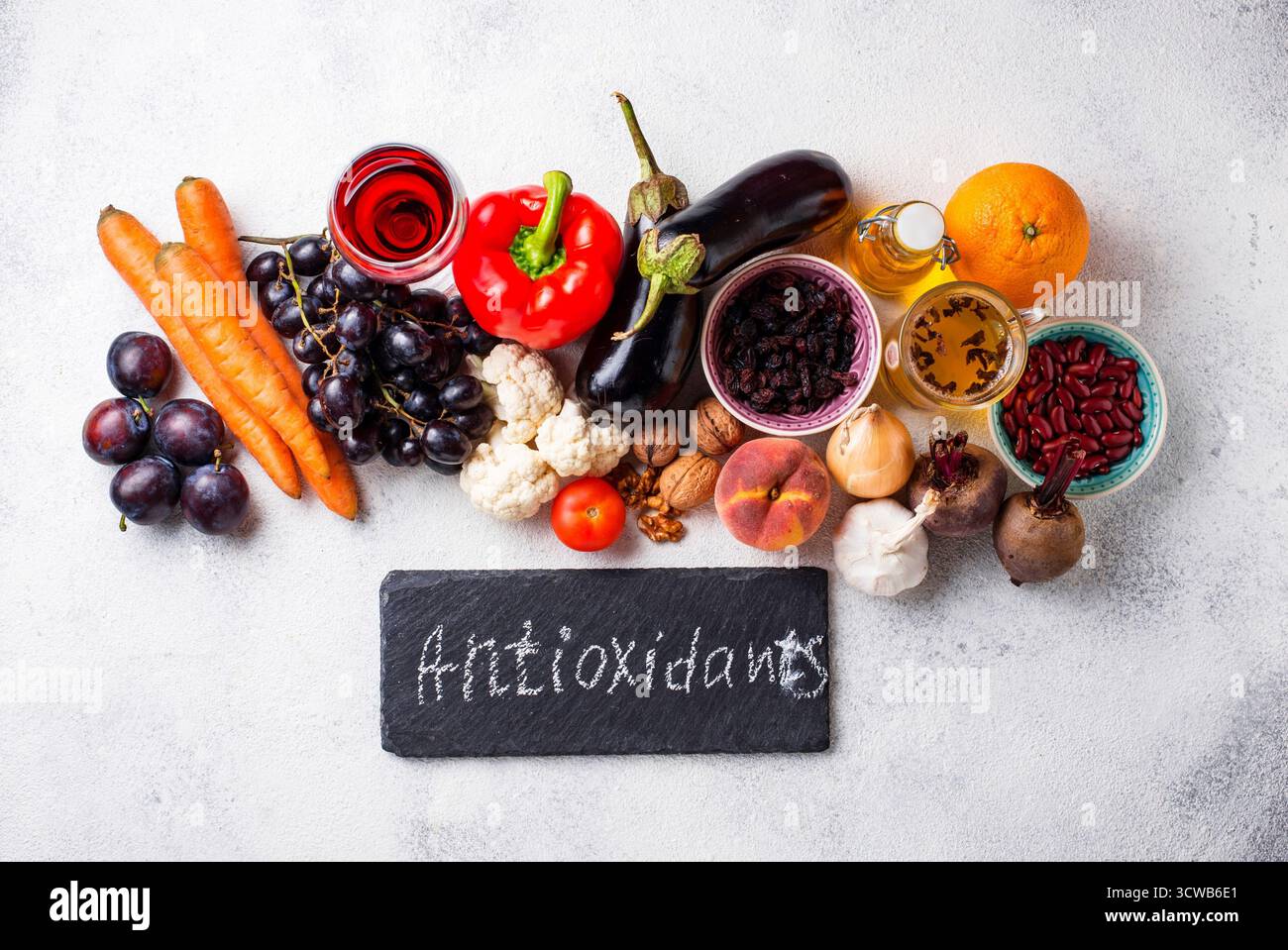 Health foods food ingredients hi-res stock photography and images - Alamy