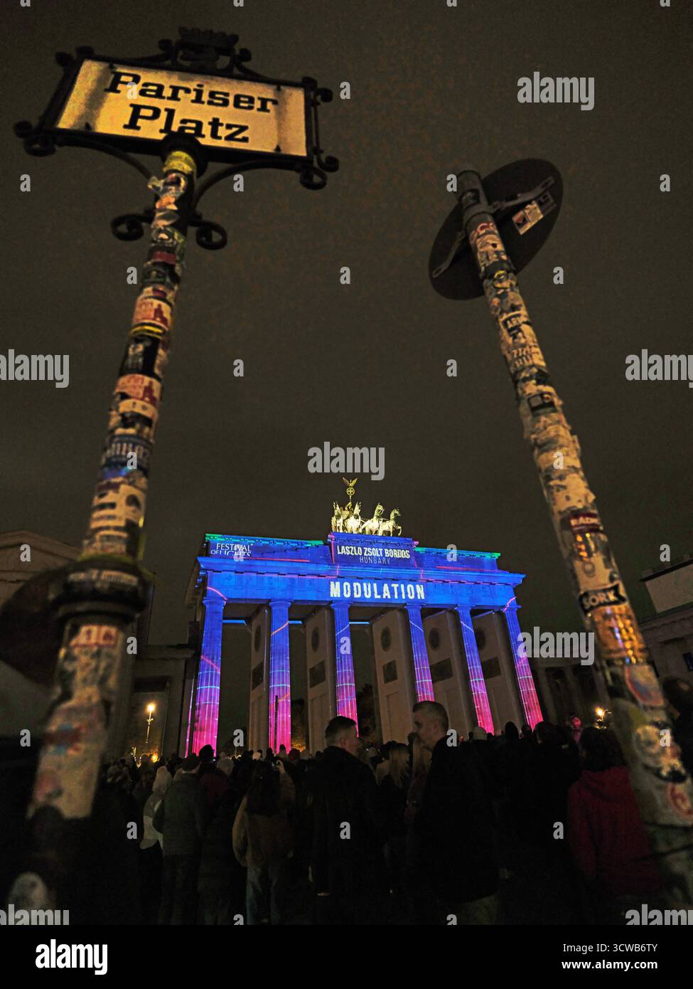 Berlin GER, Deutschland, 20251010, Berlin , Festival of Lights ...