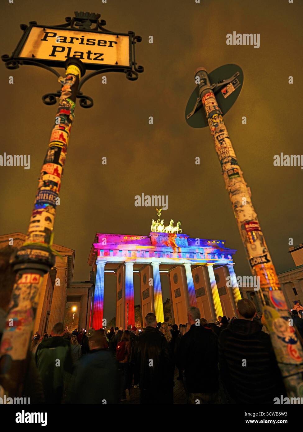 Berlin GER, Deutschland, 20251010, Berlin , Festival of Lights ...