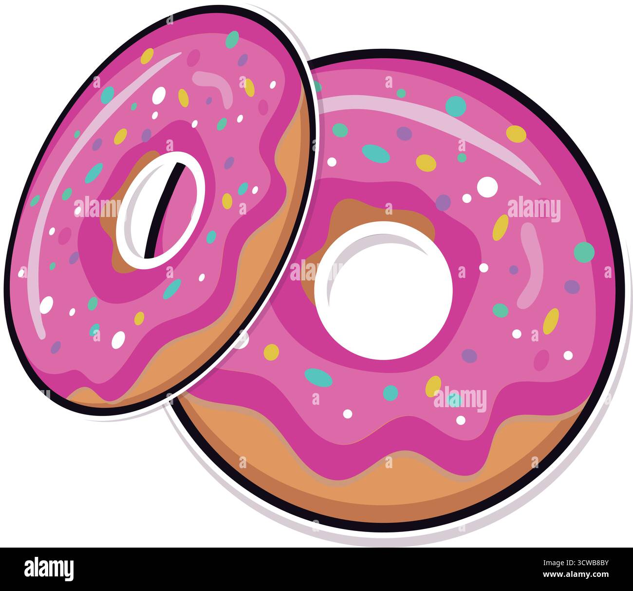 Cute overhead illustrations Stock Vector Images - Alamy