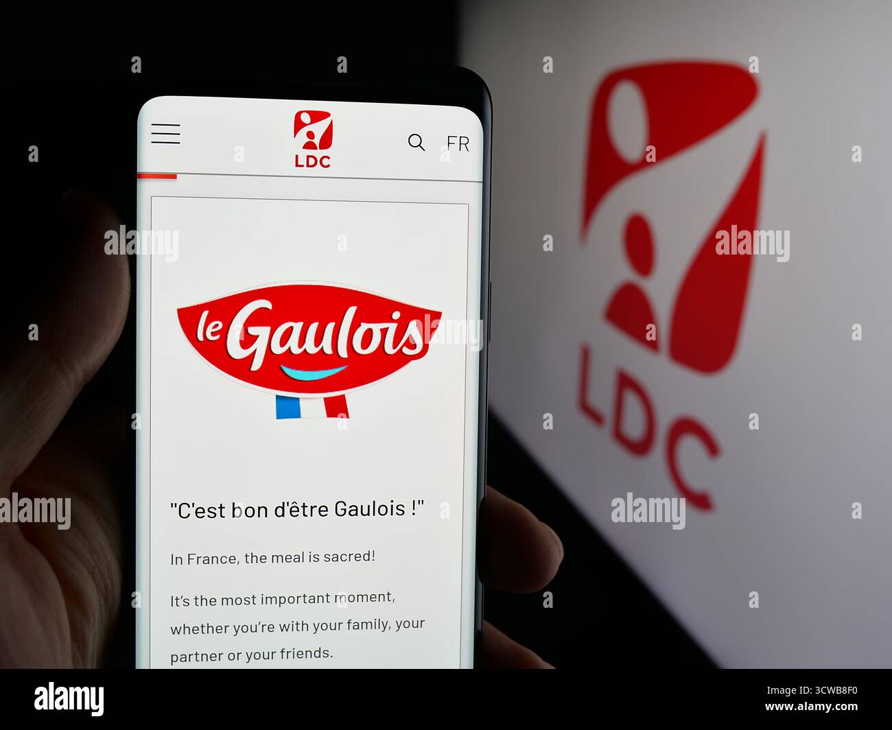 Germany. 29th Sep, 2025. In this photo illustration, a cellphone with ...