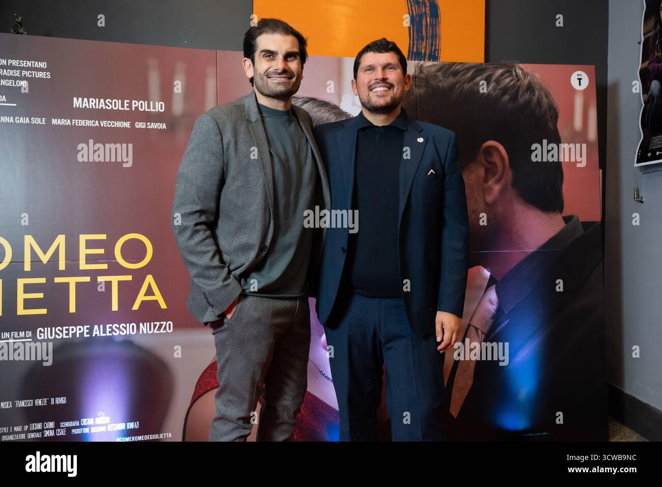 Naples, Italy. 09th Oct, 2025. Giovanni Mazzitelli (L) and Giuseppe ...