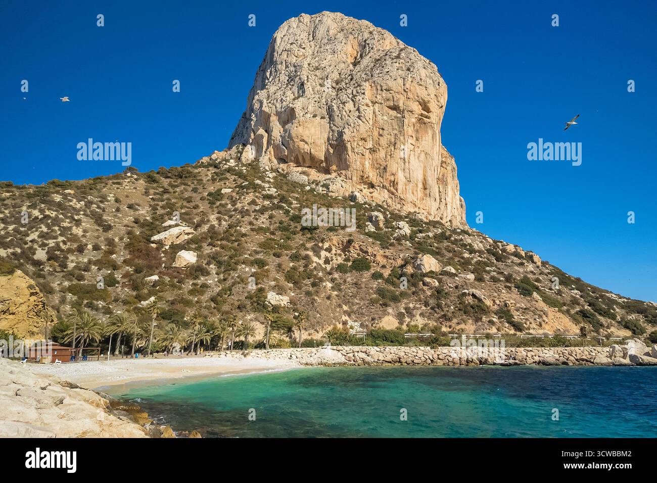 Beautiful view calp alicante hi-res stock photography and images - Alamy