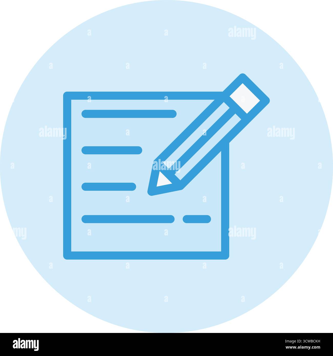 Pencil edit icon pen Stock Vector Images - Alamy