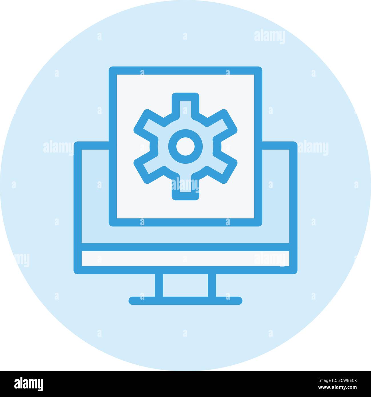 Optimization icon solid icon Stock Vector Images - Alamy