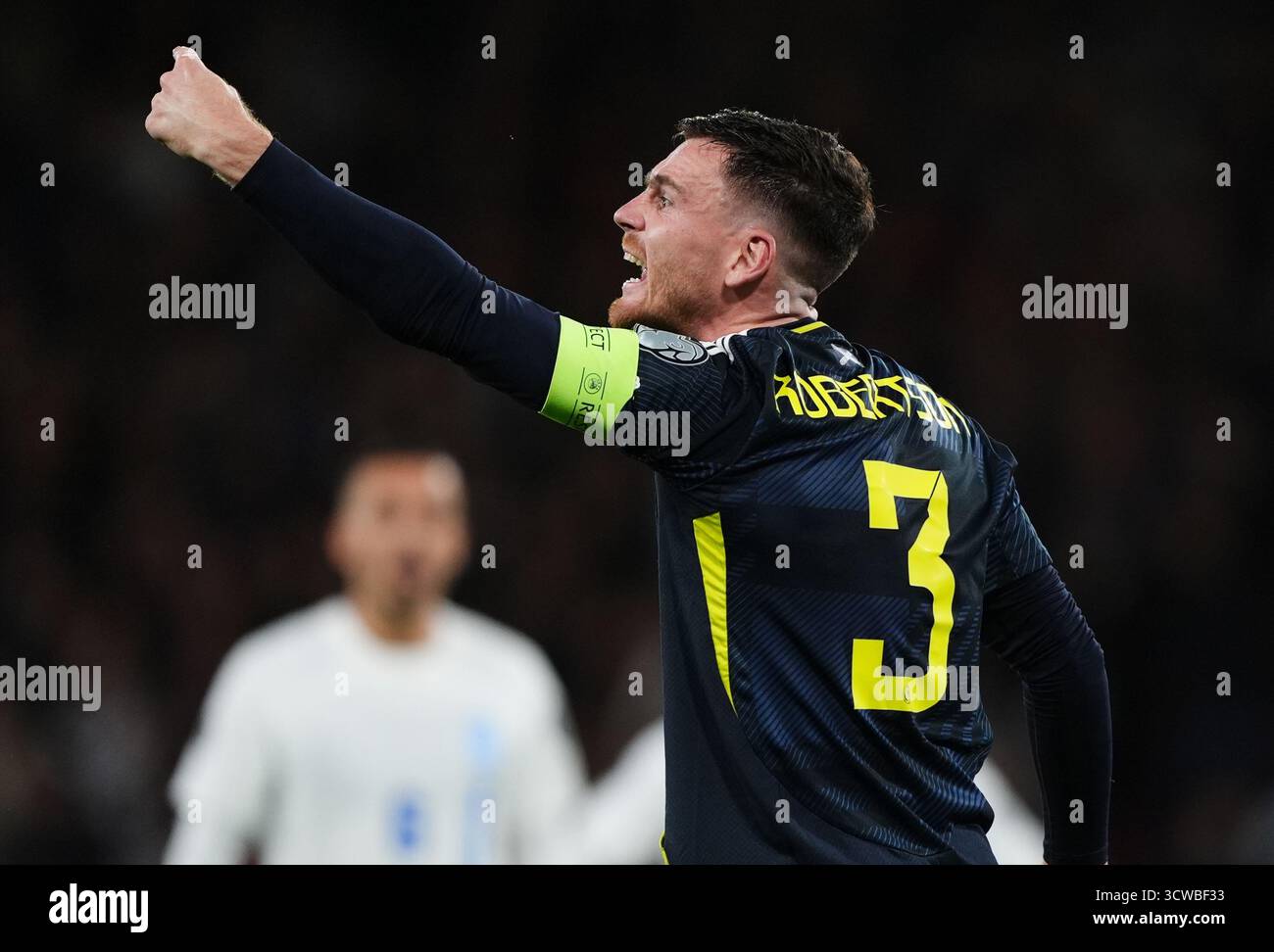 Scotland's Andy Roberston during the FIFA World Cup European Qualifying ...