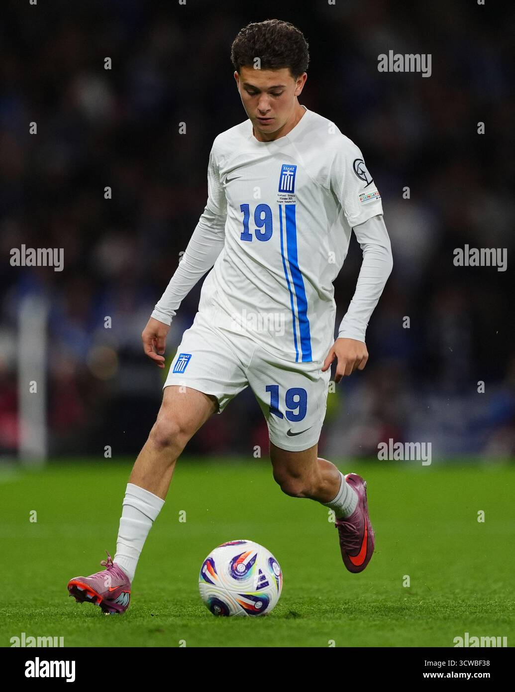 Greece's Konstantinos Karetsas during the FIFA World Cup European ...