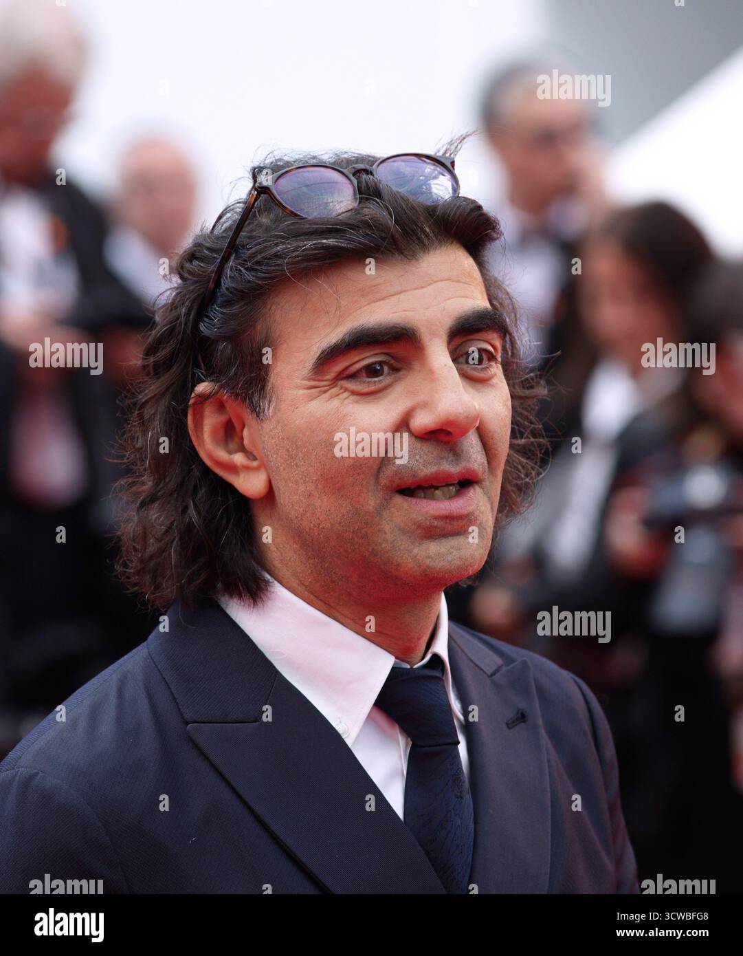 German director Fatih Akin at the Cannes Film Festival 2025 to present ...