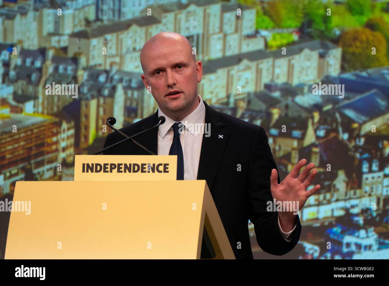 Aberdeen, Scotland, UK. 11th October 2025. Day One of SNP Annual ...