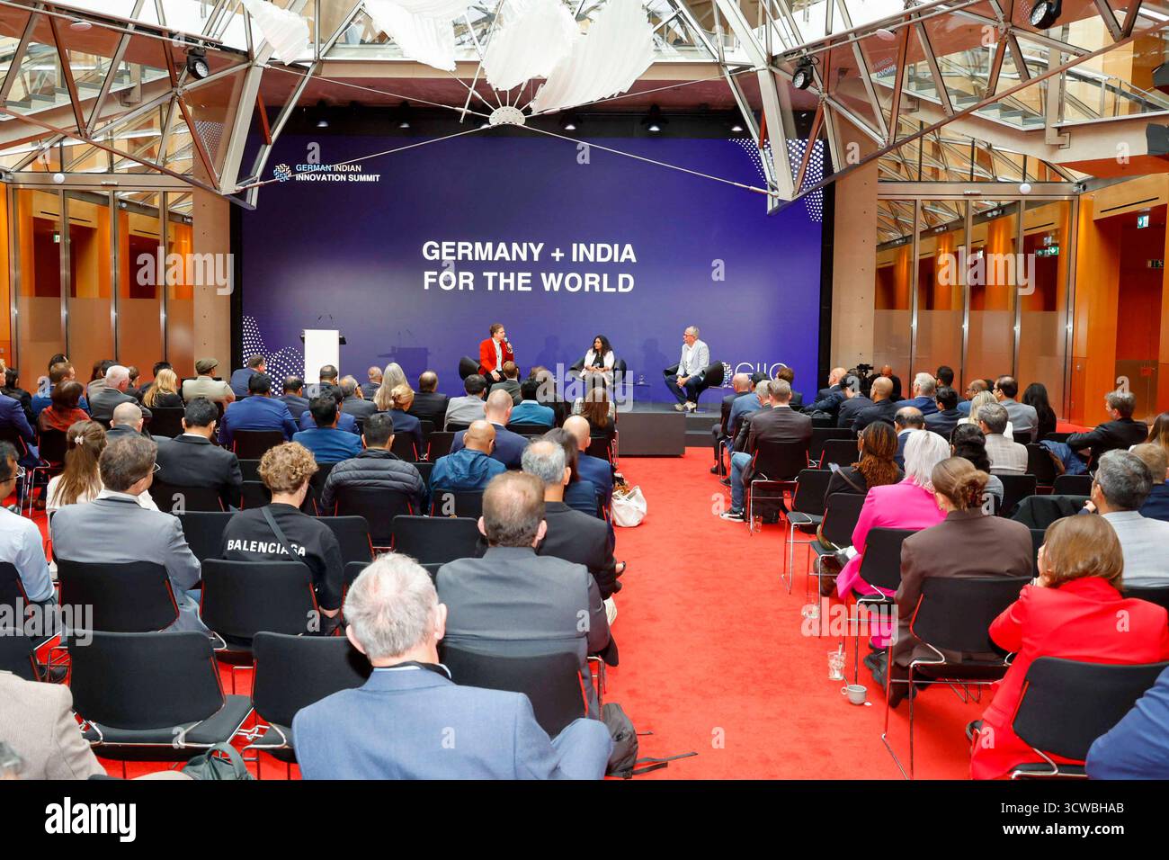 Axel Denitz CEO, Bosch Business Innovation, Anandi Iyer Director Fraunhofer Office India, GIIC ...