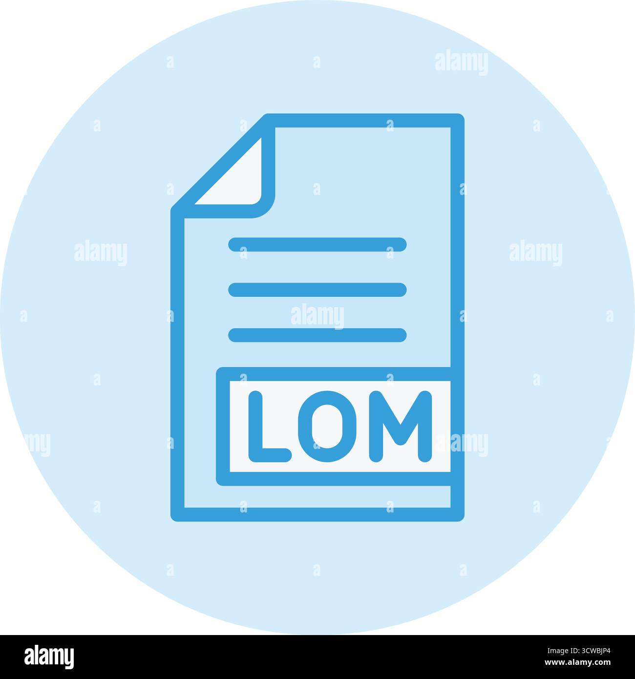 Lom circle logo hi-res stock photography and images - Alamy