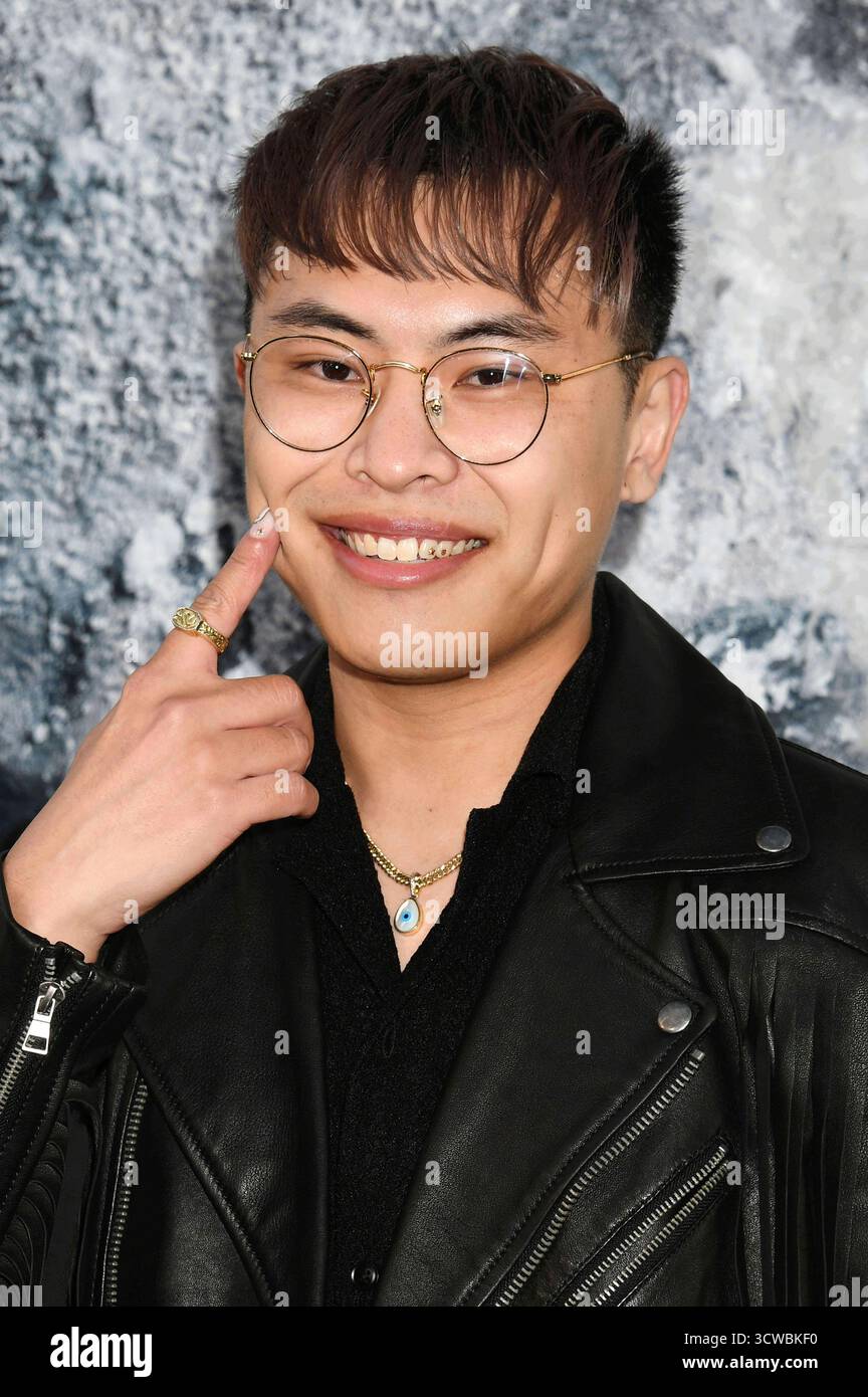 Ryan Lu bei der Premiere des Kinofilms Black Phone 2 im TCL Chinese Theatre. Los Angeles, 08.10. ...