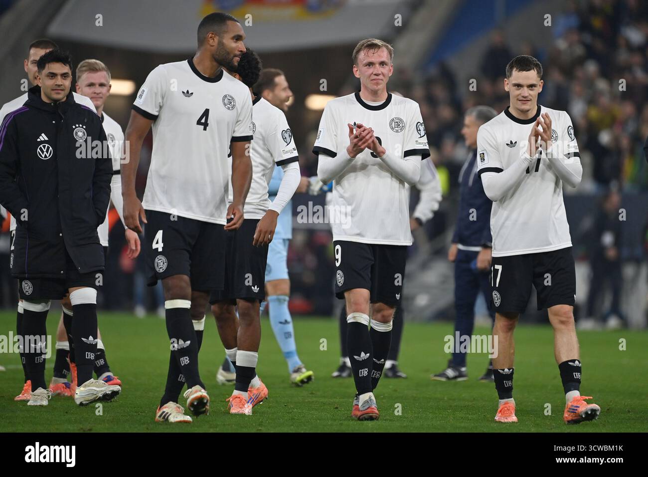 Final jubilation (from right): Florian WIRTZ (GER), Maximilian BEIER ...