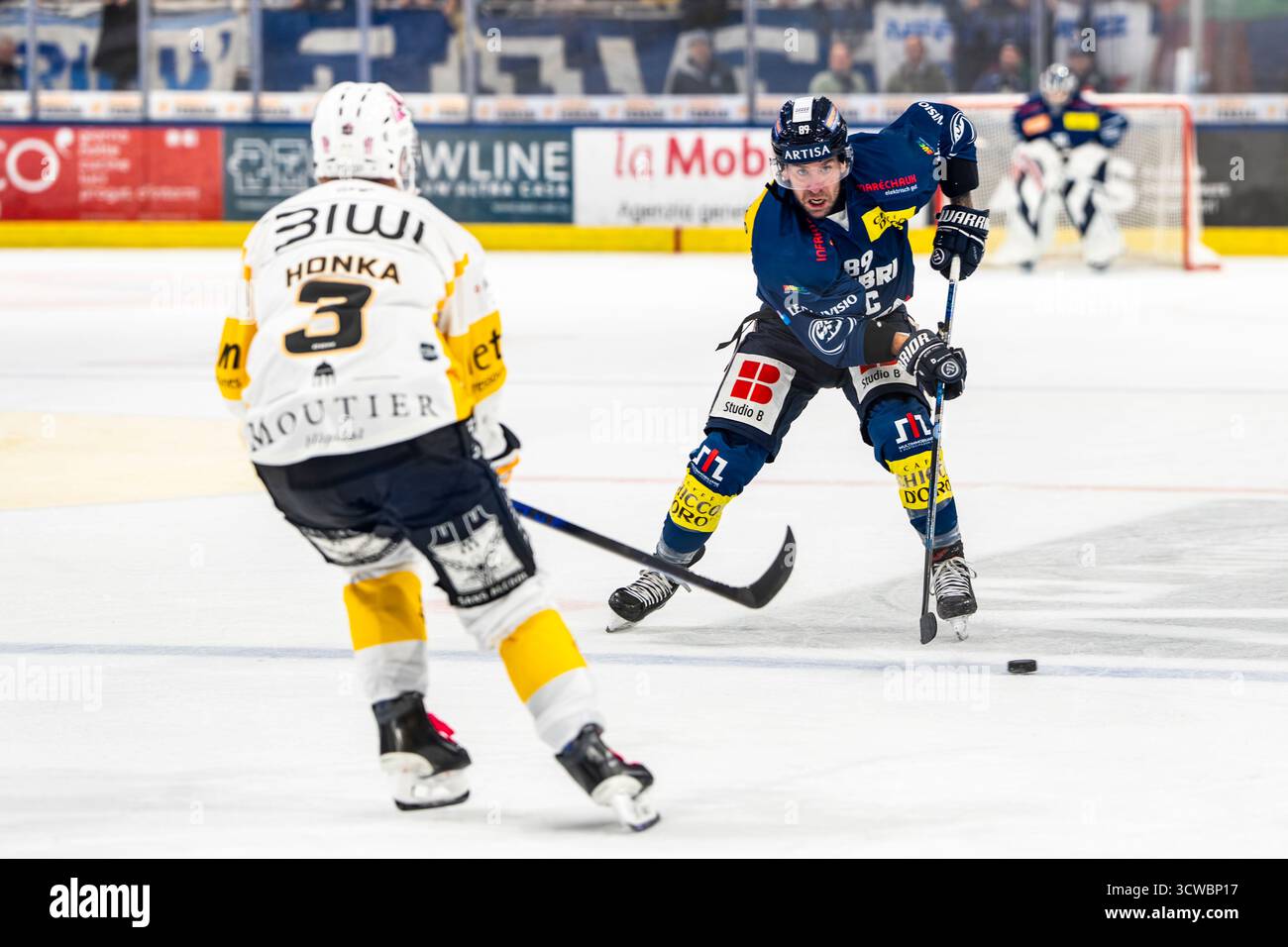 10/10/2025, Ambri, Gottardo Arena, NL: HC Ambri-Piotta - HC Ajoie, #89 ...