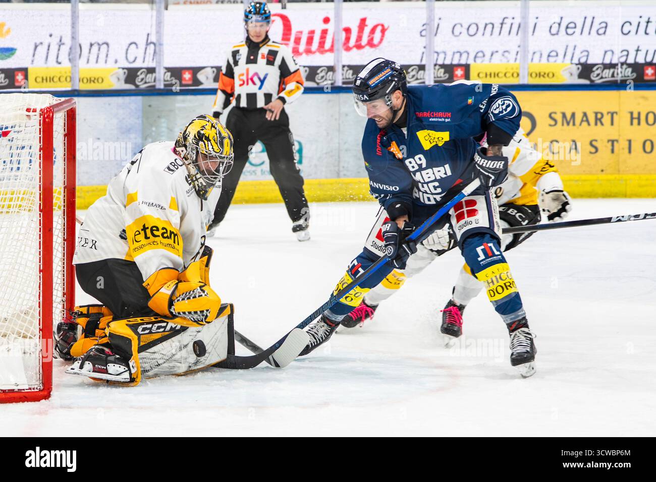 10/10/2025, Ambri, Gottardo Arena, NL: HC Ambri-Piotta - HC Ajoie, #1 ...
