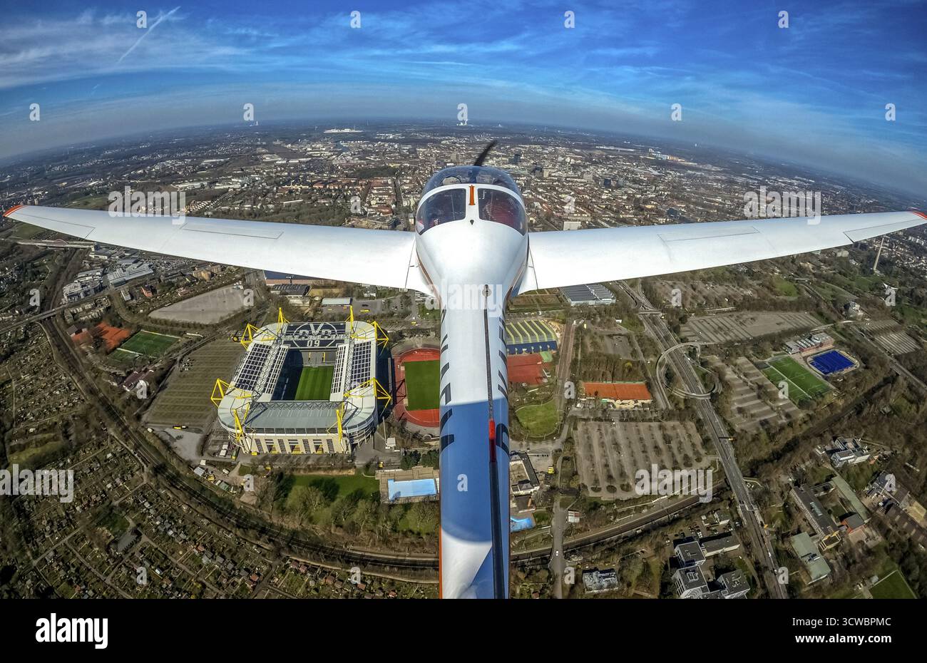 Aerial photo, Signal Iduna Park, SignalIdunaPark, Westfalenstadion, BVB ...