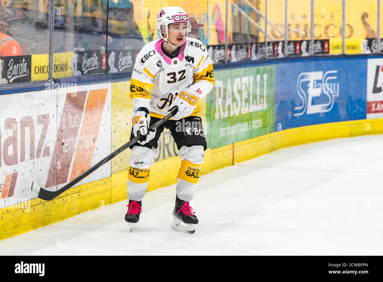 10/10/2025, Ambri, Gottardo Arena, NL: HC Ambri-Piotta - HC Ajoie, #32 ...