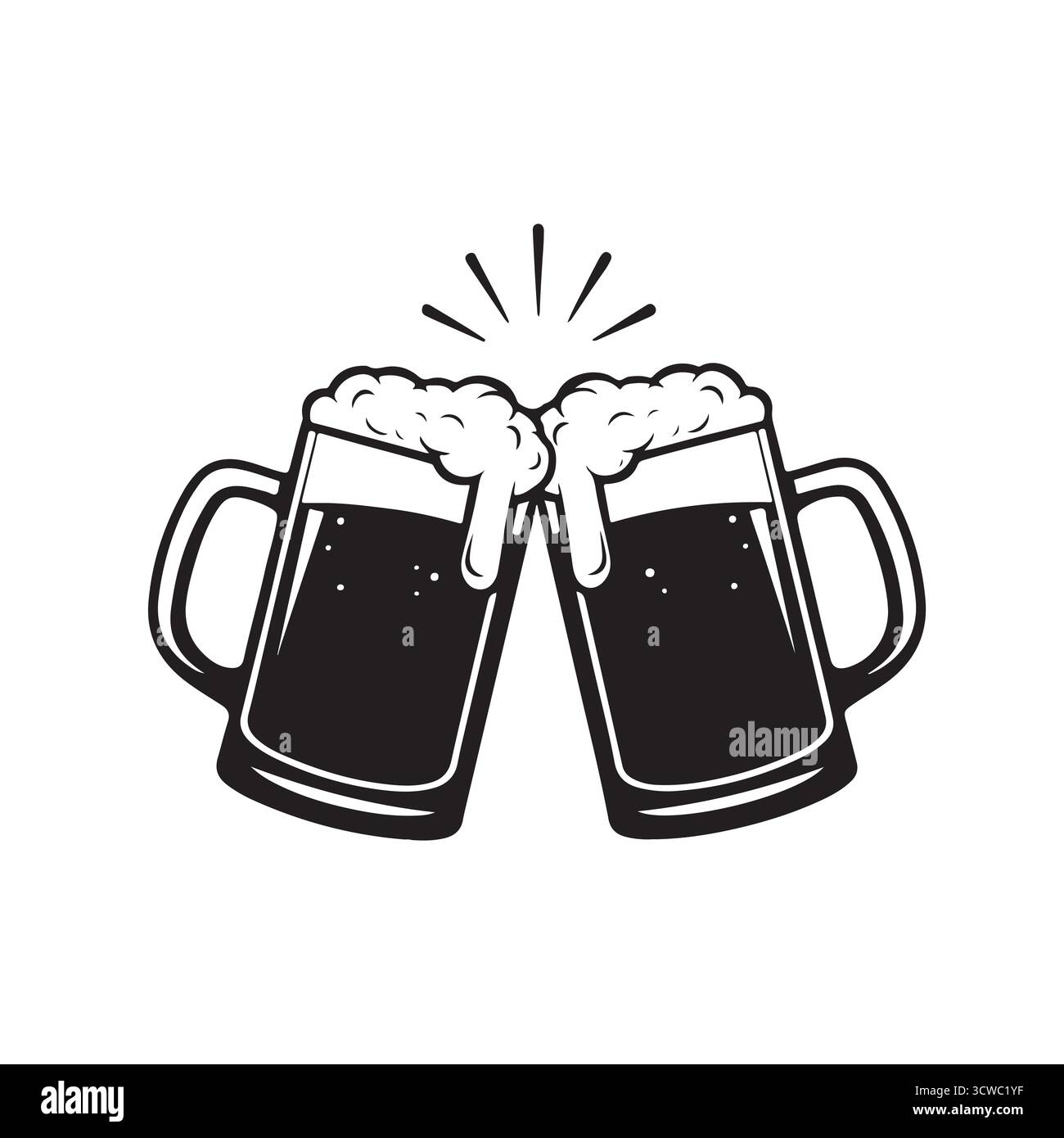 Retro friends bar Cut Out Stock Images & Pictures - Alamy