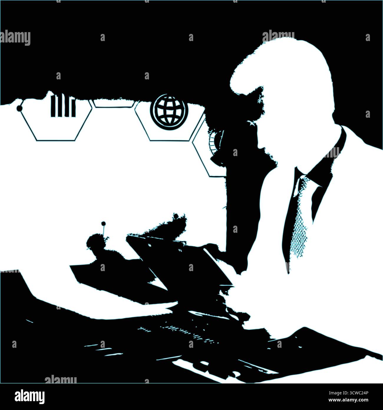 Documents digital tablet Stock Vector Images - Alamy