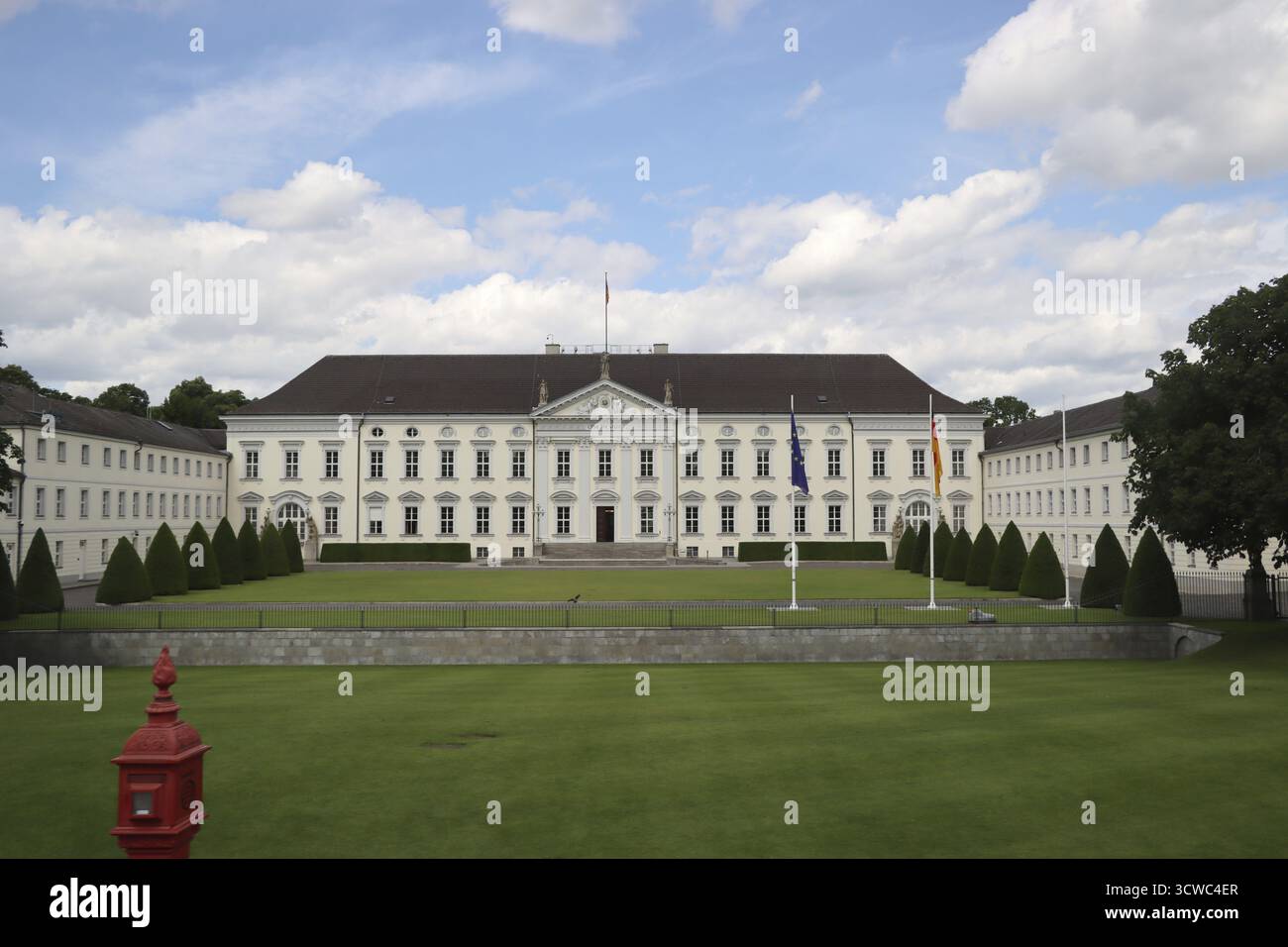 Bellevue Palace, official residence of the German Federal President ...