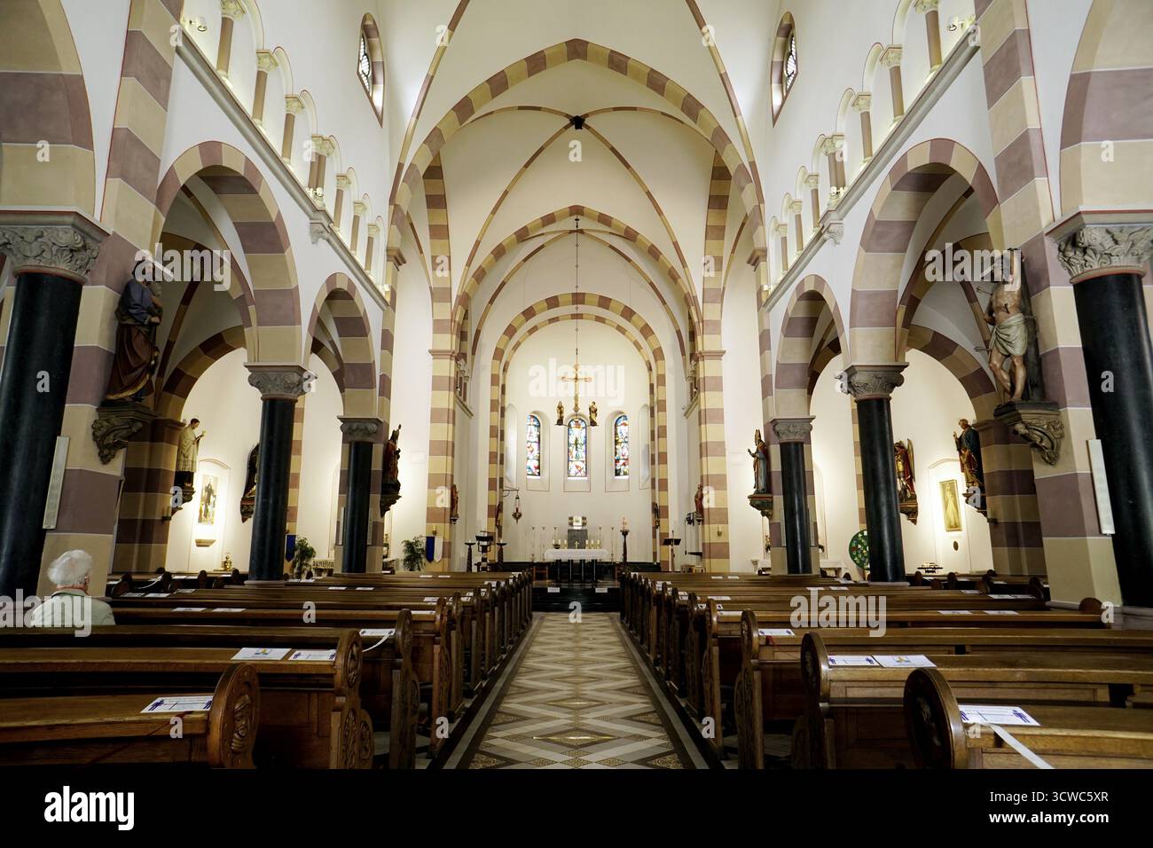 Catholic parish church of St. Germanus, Wesseling, North Rhine ...