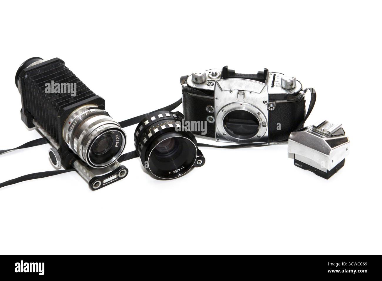 Old analogue SLR camera Stock Photo - Alamy