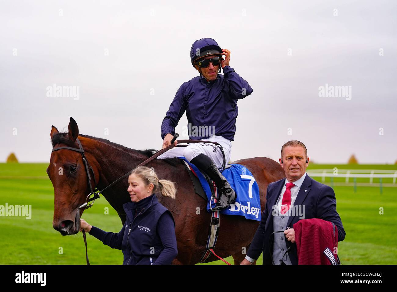 Jockey Christophe Soumillon on Pierre Bonnard after winning the Night ...
