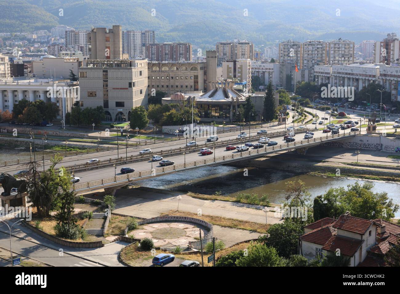 Kale Fortress, Skopje Stock Photo - Alamy