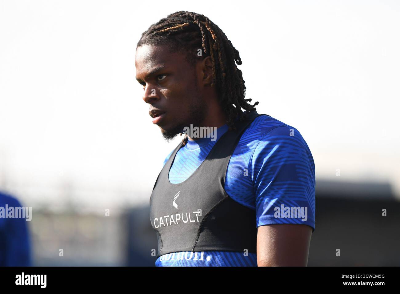 London, England. 11th Oct 2025. Nathan Asiimwe before the Sky Bet EFL ...