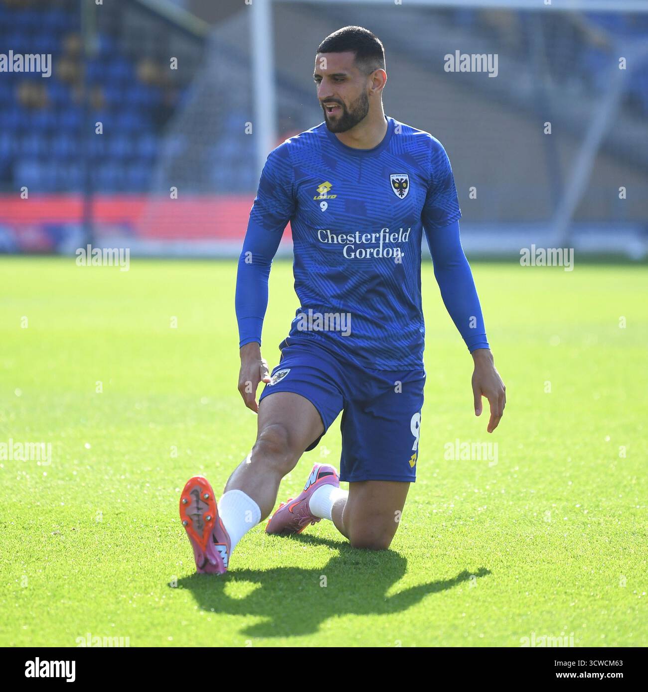 London, England. 11th Oct 2025. Omar Bugiel before the Sky Bet EFL ...