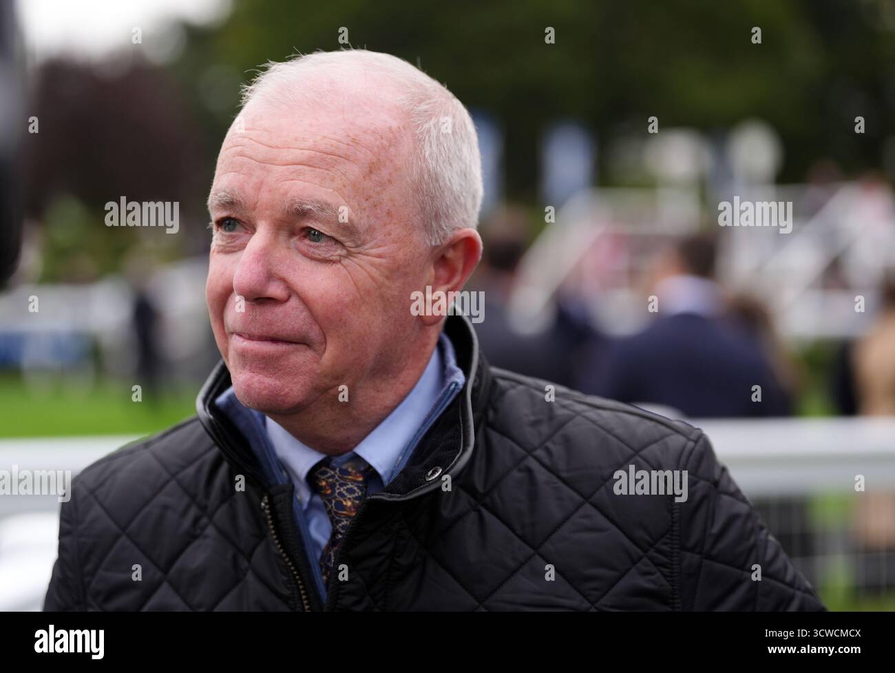 Trainer Karl Burke after the Emirates Autumn Stakes during the Dubai ...