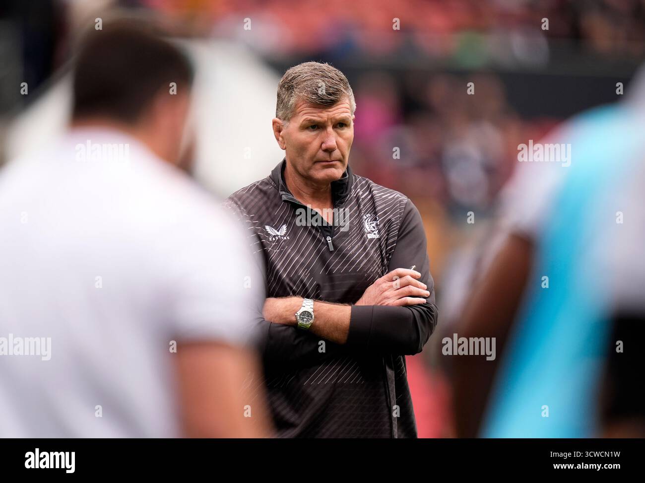 Exeter Chiefs' Director of Rugby Rob Baxter before the Gallagher PREM ...